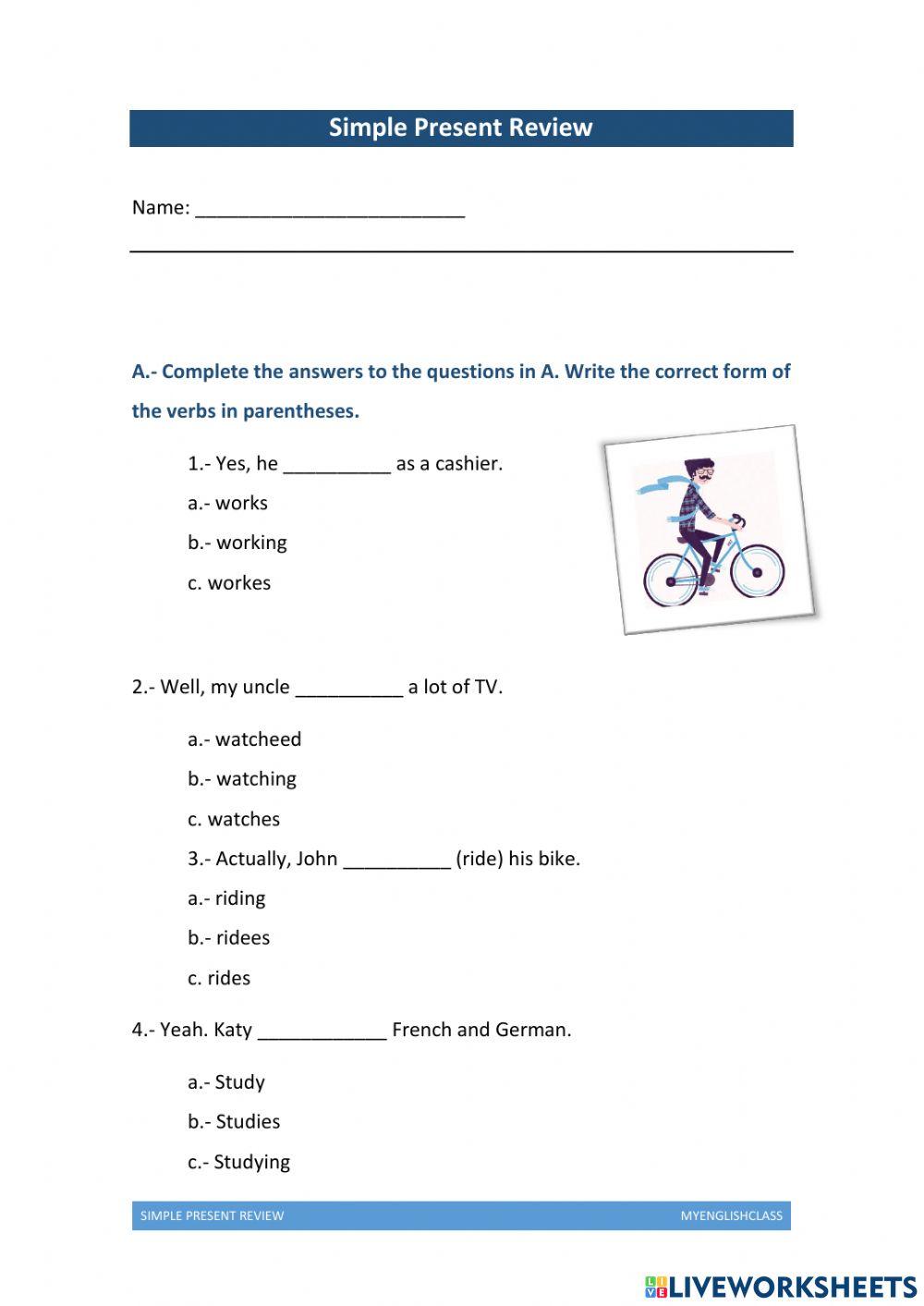 Practice Online Exercise For Seventh | Live Worksheets