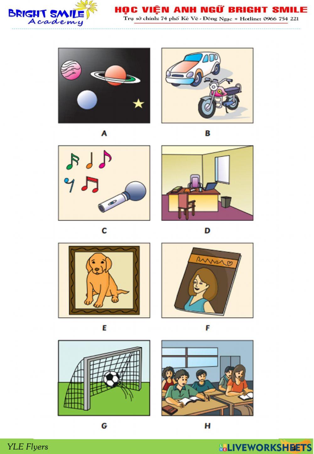 FLYERS MOCK TEST 3 - LISTENING 2433650 | Bright_Smile