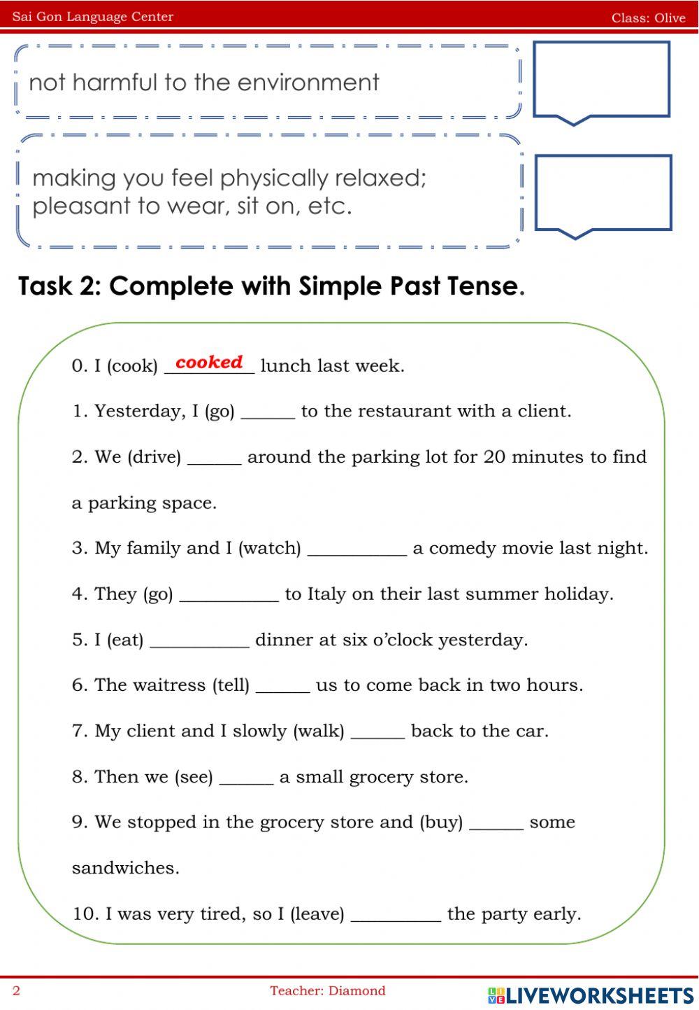 FFs3-U11 interactive worksheet | Live Worksheets