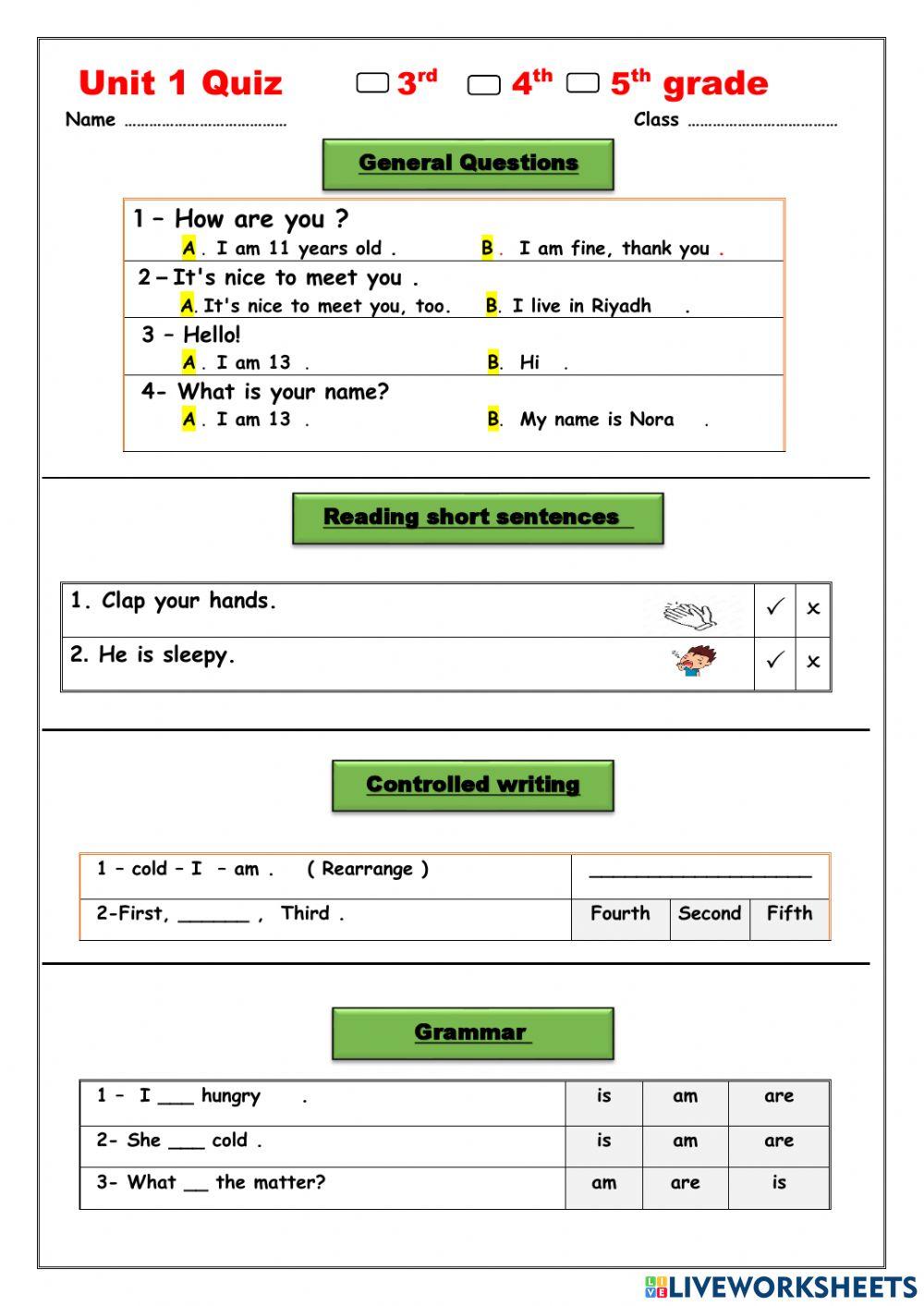 Fatma interactive worksheet | Live Worksheets