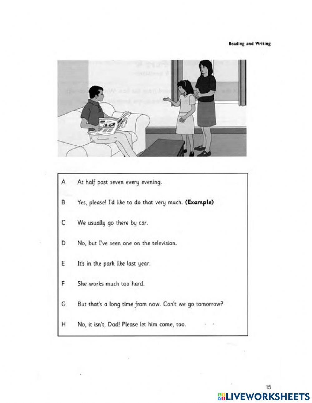 Flyers 4-reading-test 1 2146484 | Ly Ita | Live