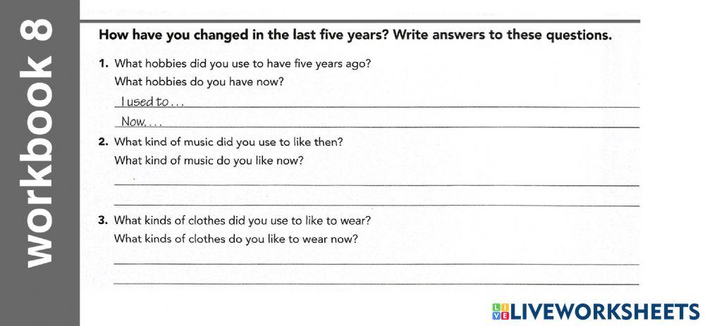 IC201 workbook 08 worksheet | Live Worksheets