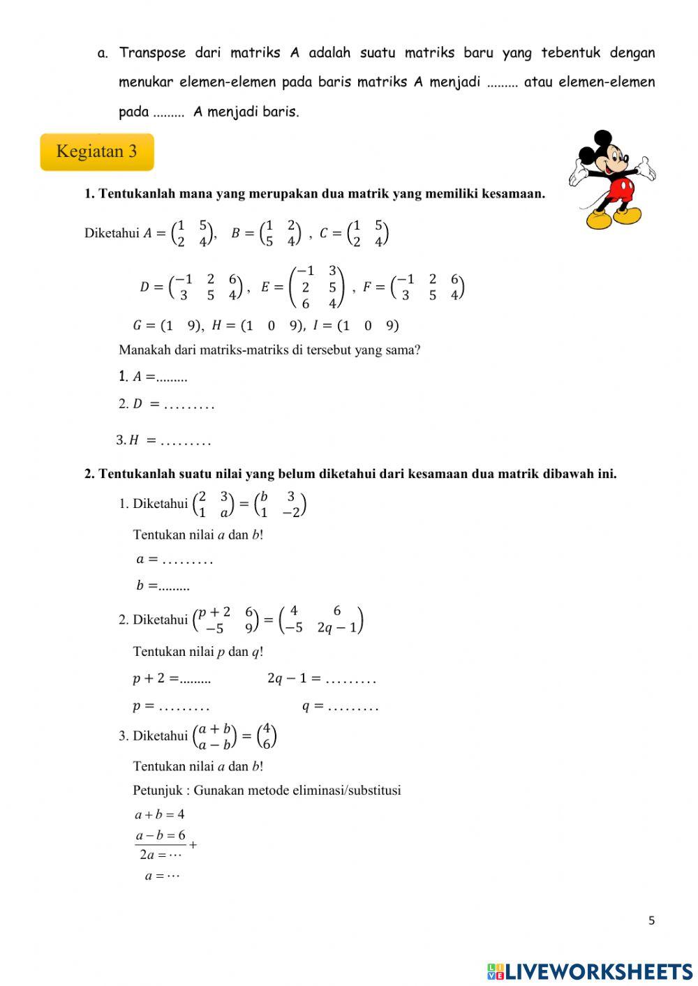 Lkpd jenis-jeni… | Free Interactive Worksheets | 2148134