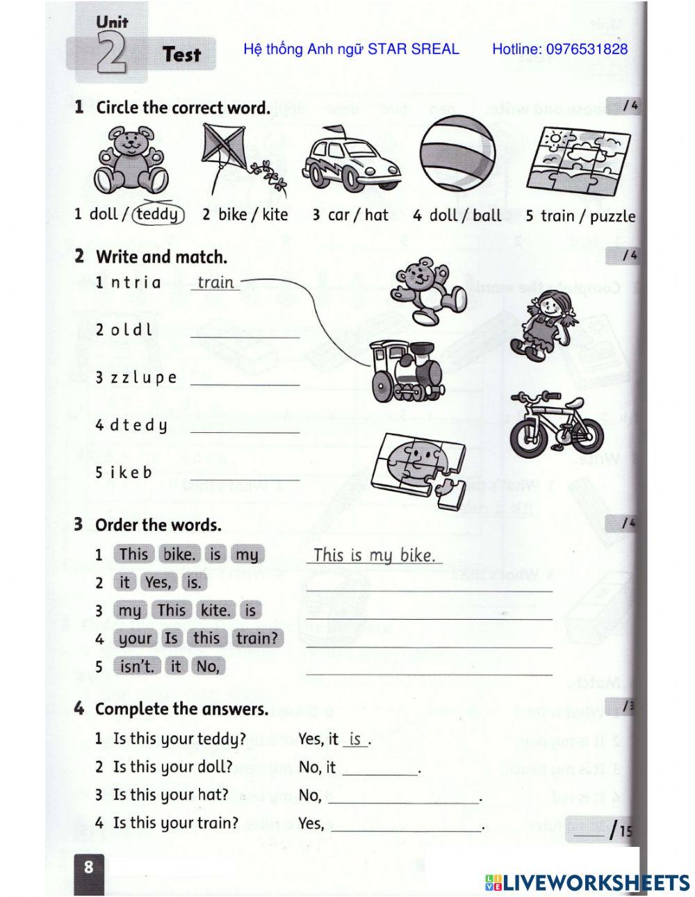 Fa1 u2 worksheet | Live Worksheets