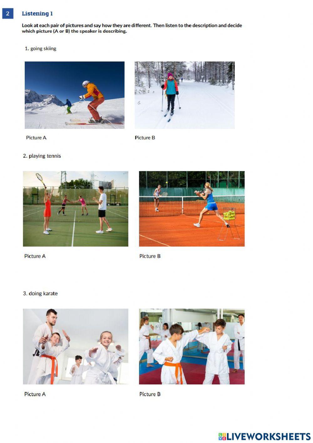 L6 listening 1 online exercise for | Live Worksheets