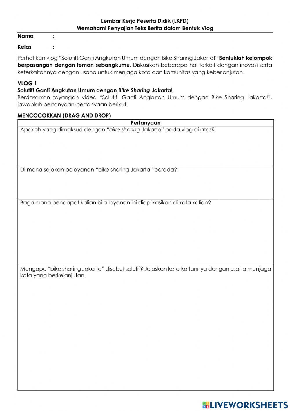 2147892 | Memahami Penyajian Teks Berita dari Vlog