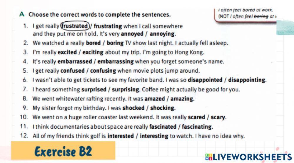 T3 U11 Lesson B worksheet | Live Worksheets