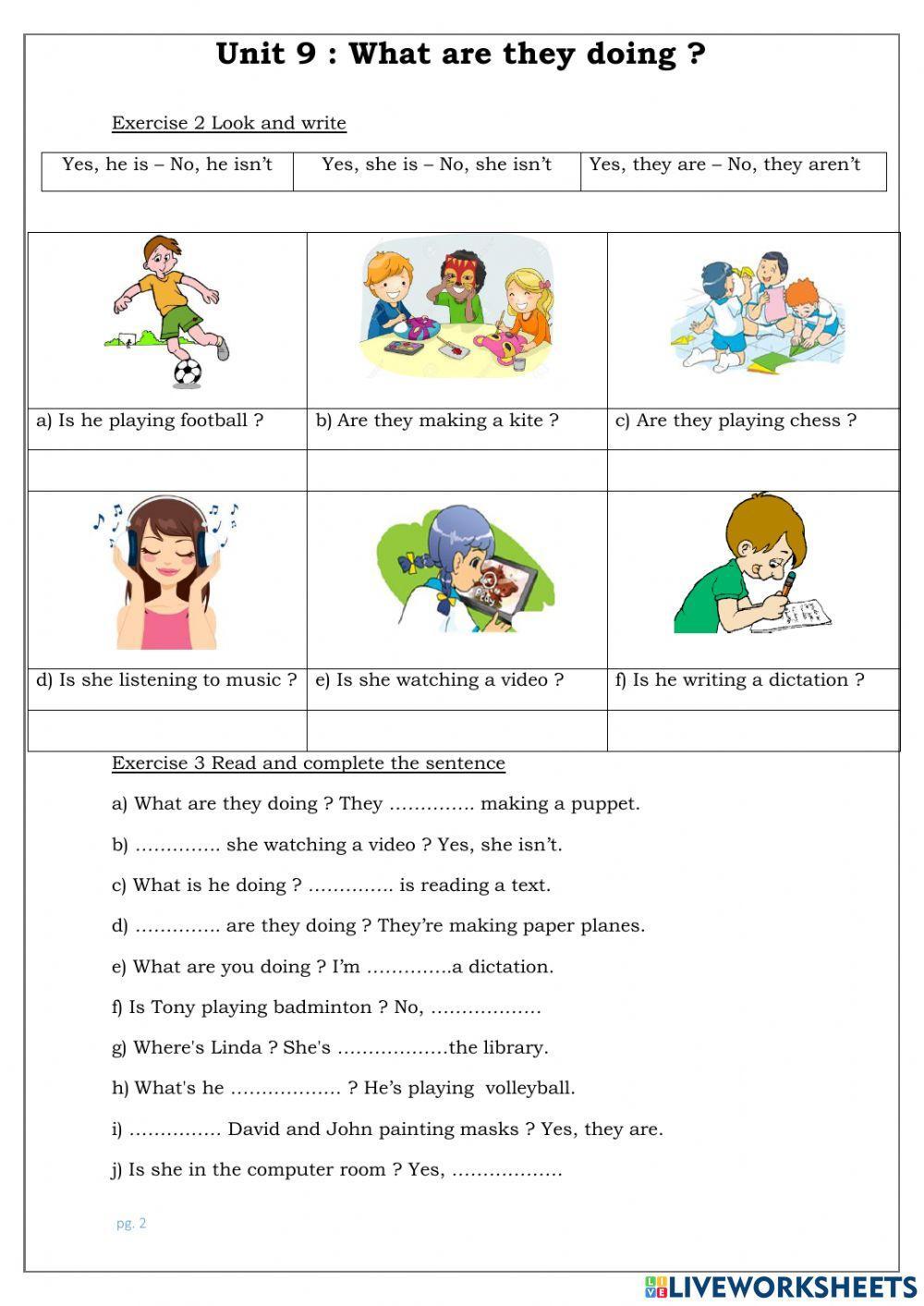 Grade 4 - unit 9 interactive worksheet | Live Worksheets