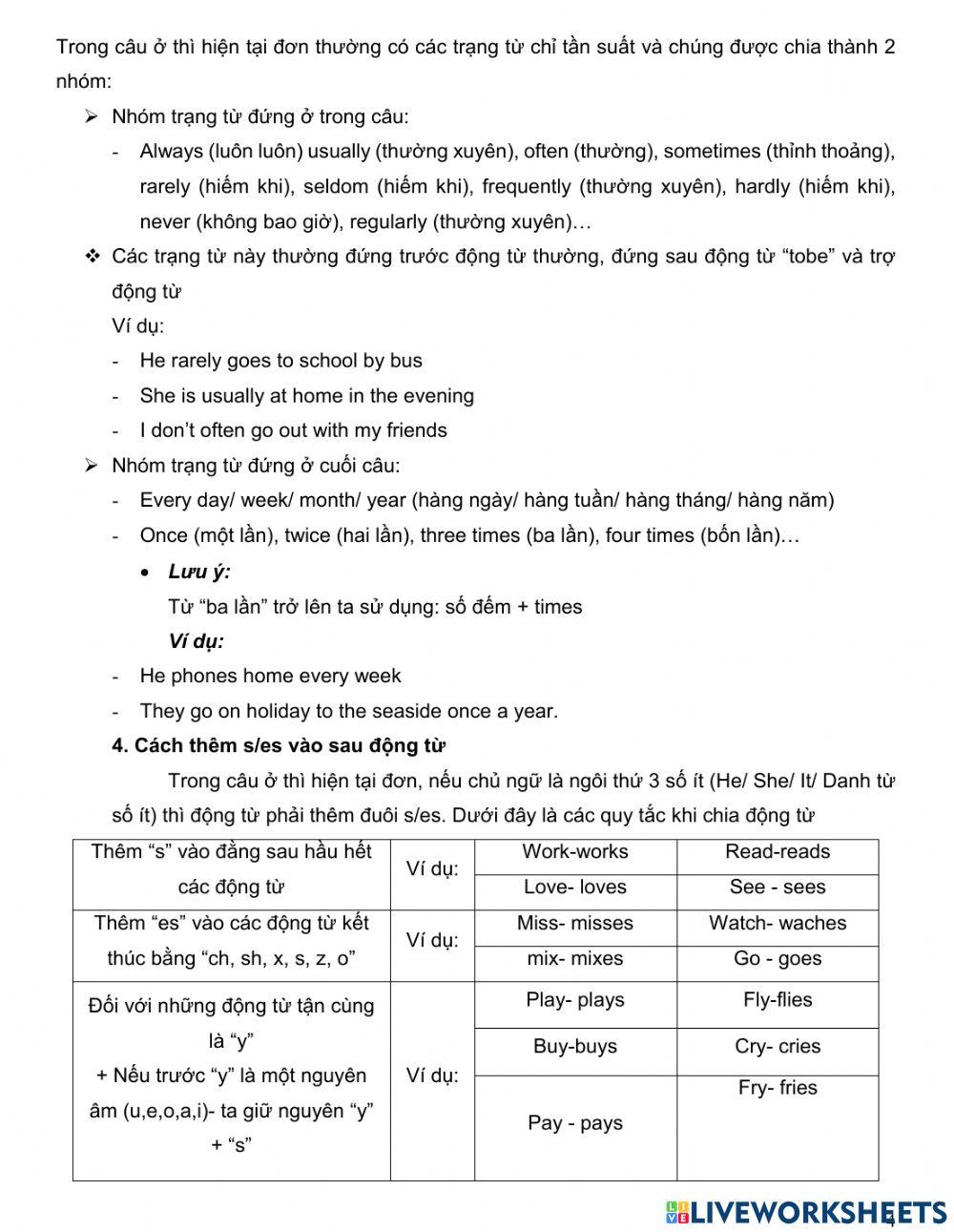 Unit 1 online exercise for 9 | Live Worksheets