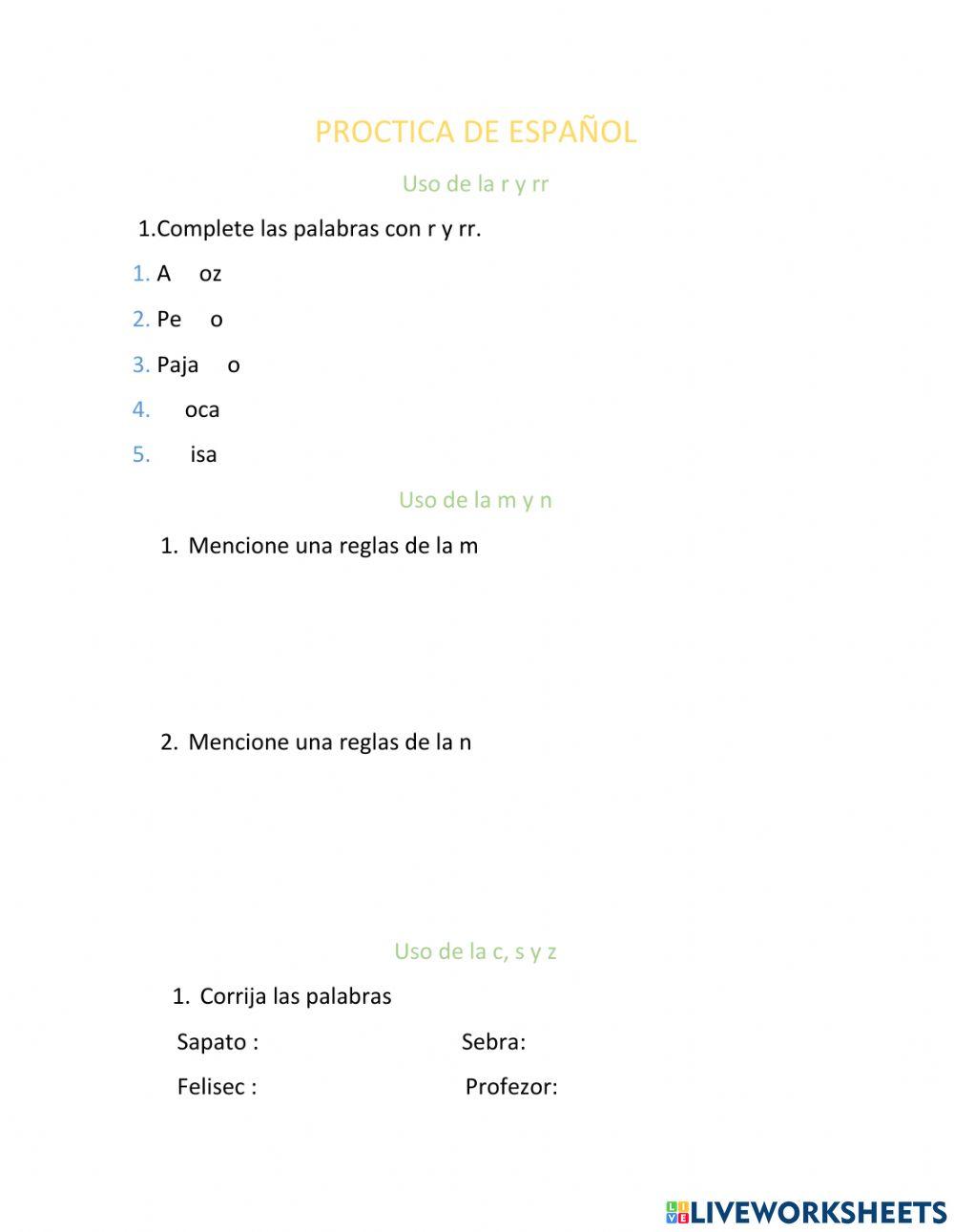 2148991 | Uso de la r rr m n | computreceelma