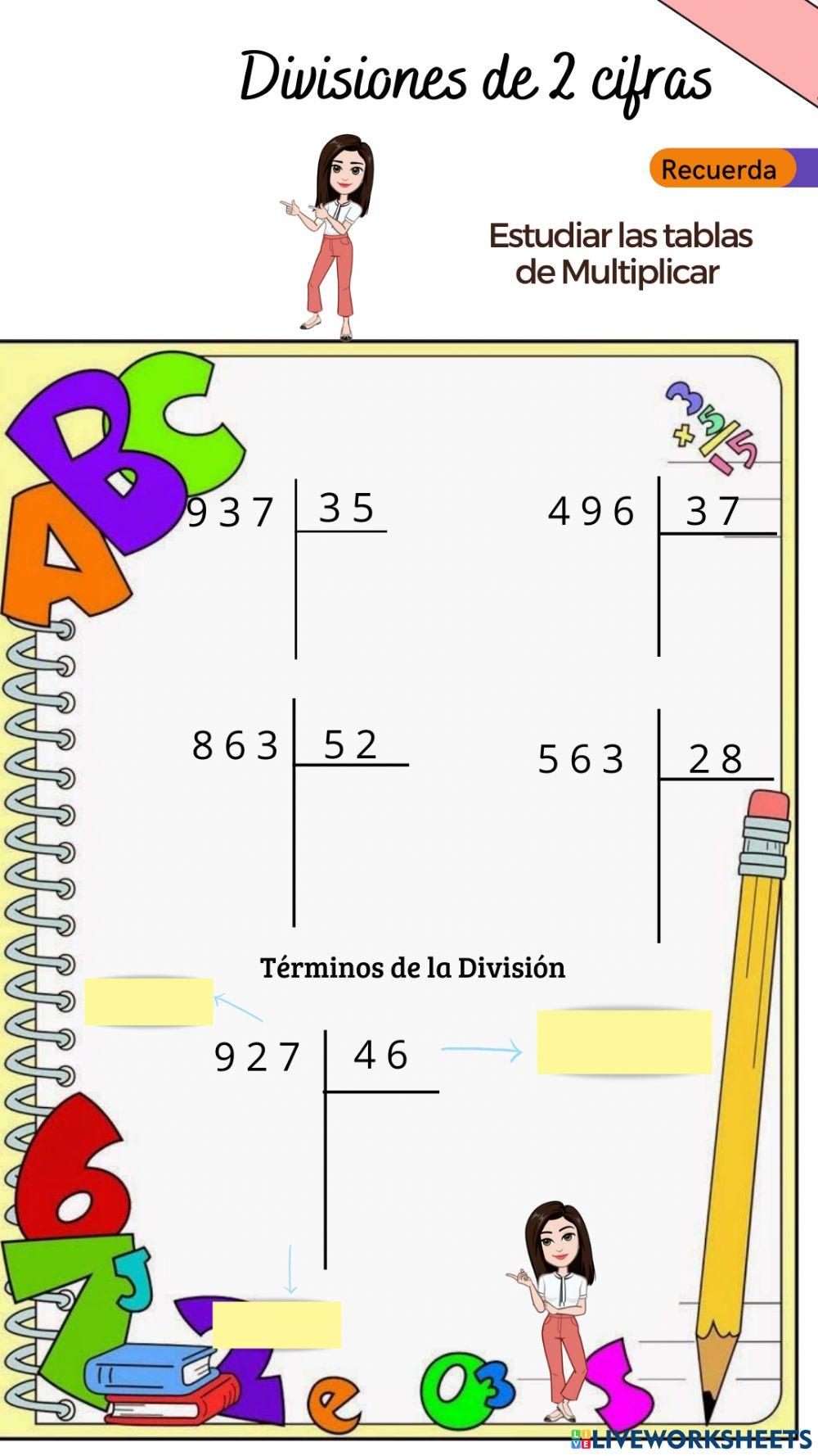 TAREA DIVISION DE 2 CIFRAS 2149483 | mercybarragan12