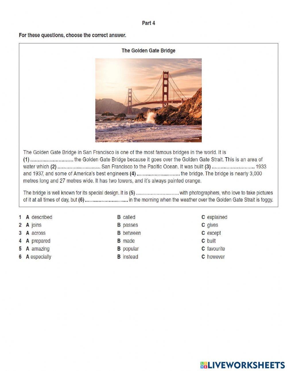 READING COMPACT KET TEST 2873126 | a2practicetest9 | Live
