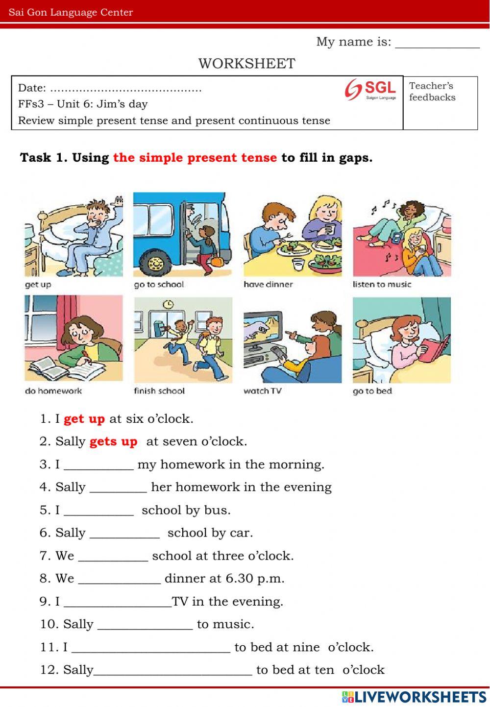 F3. Unit 6 worksheet | Live Worksheets