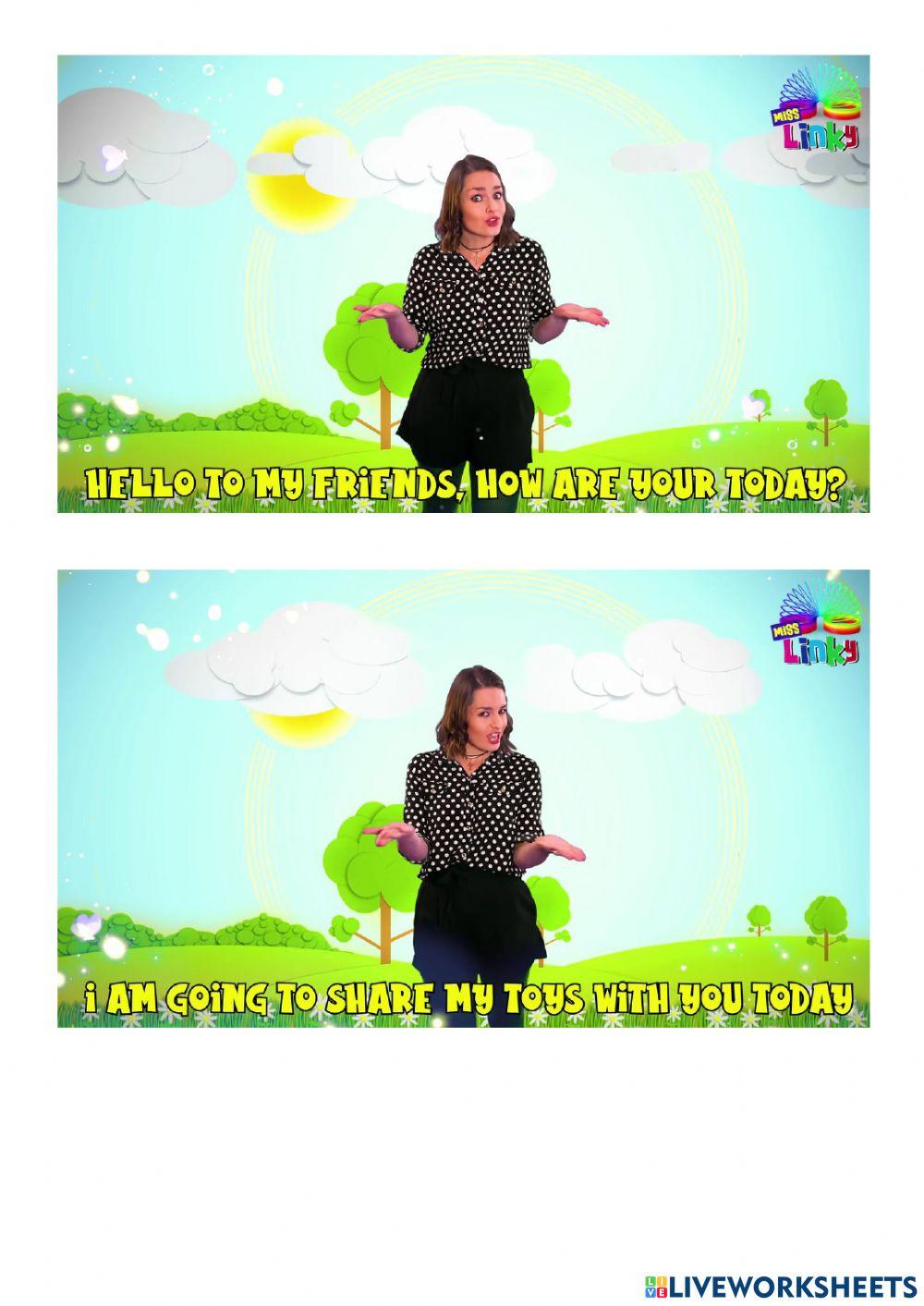 Hello everybody | Free Interactive Worksheets | 2152482