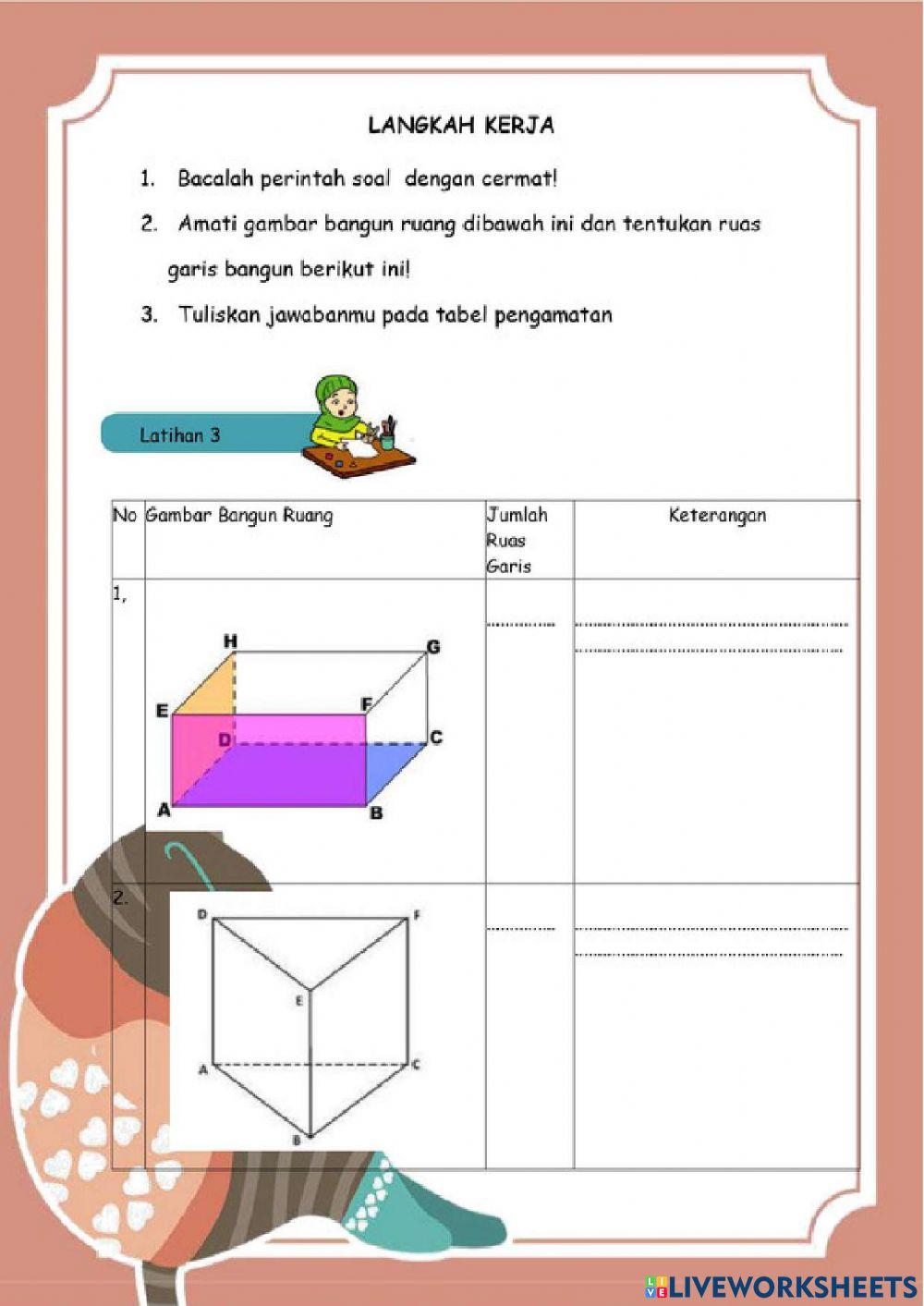 Lkpd 3 kls 2 tema 4 subtema 3 pembelajaran 1 worksheet | Live Worksheets