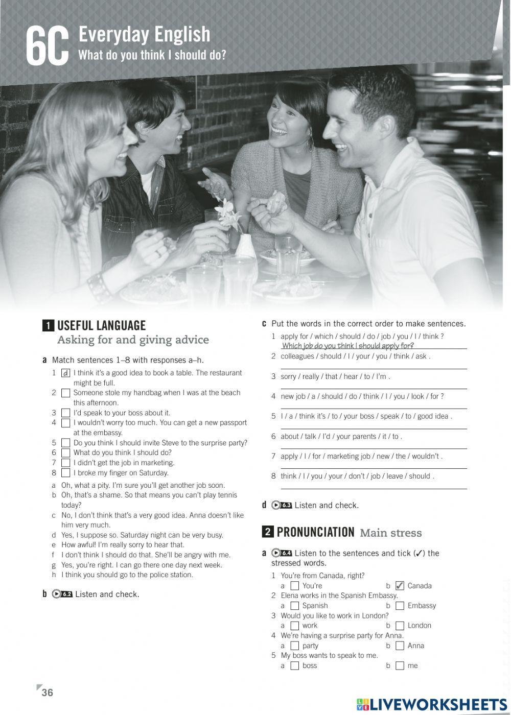 Empower Pre Int… | Free Interactive Worksheets | 2439589