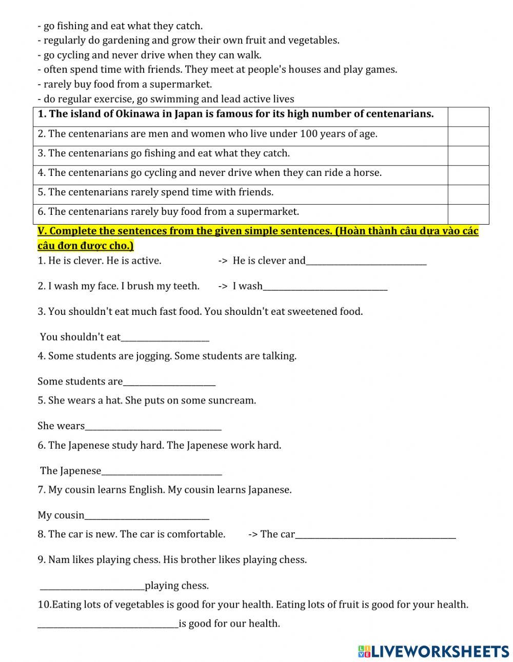 G7-review unit 2 test3 worksheet | Live Worksheets