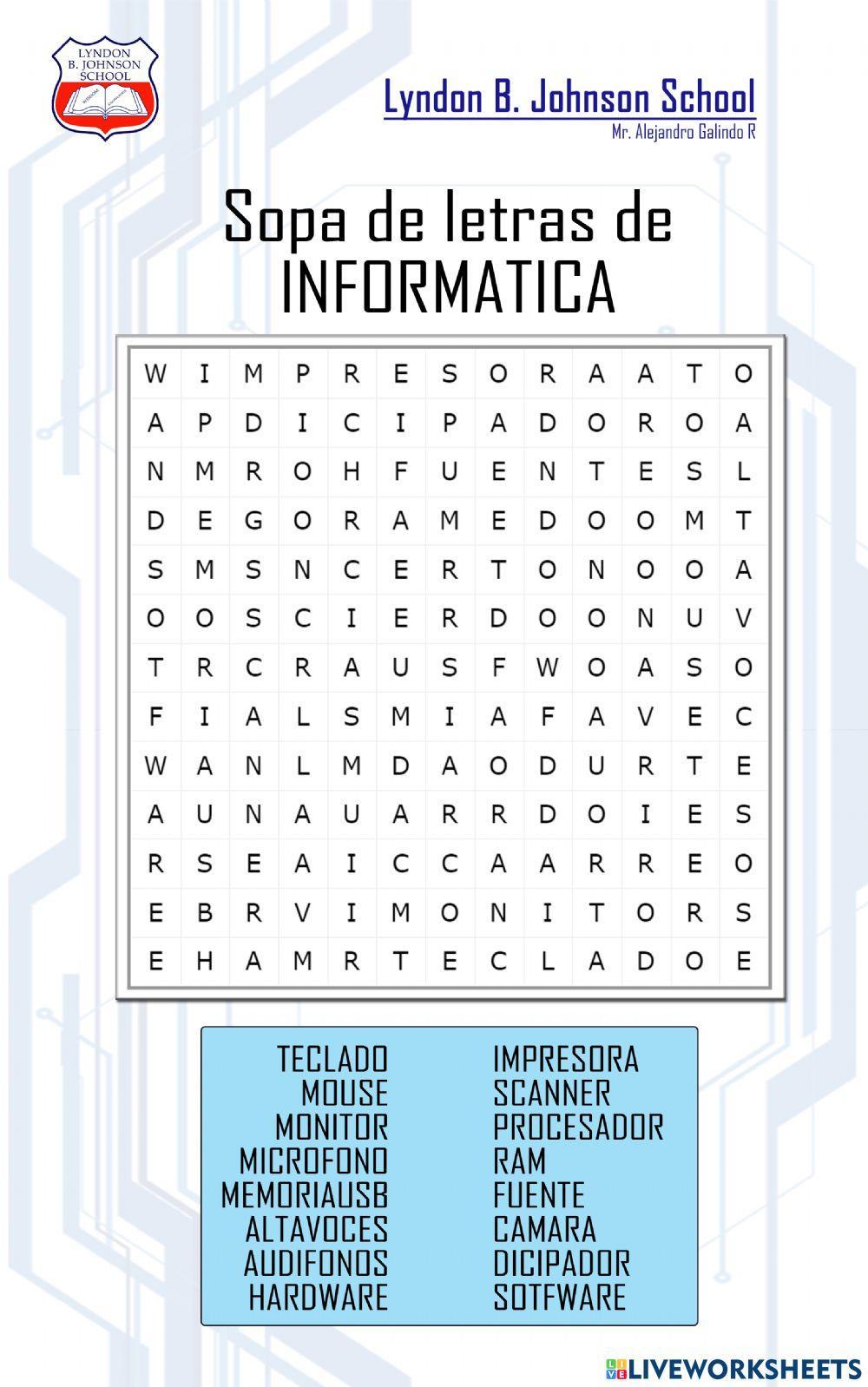 Pasatiempos Para Imprimir Sopa De Letras Informatica - vrogue.co Pasatiempos Para Imprimir Sopa De Letras Informatica - vrogue.co