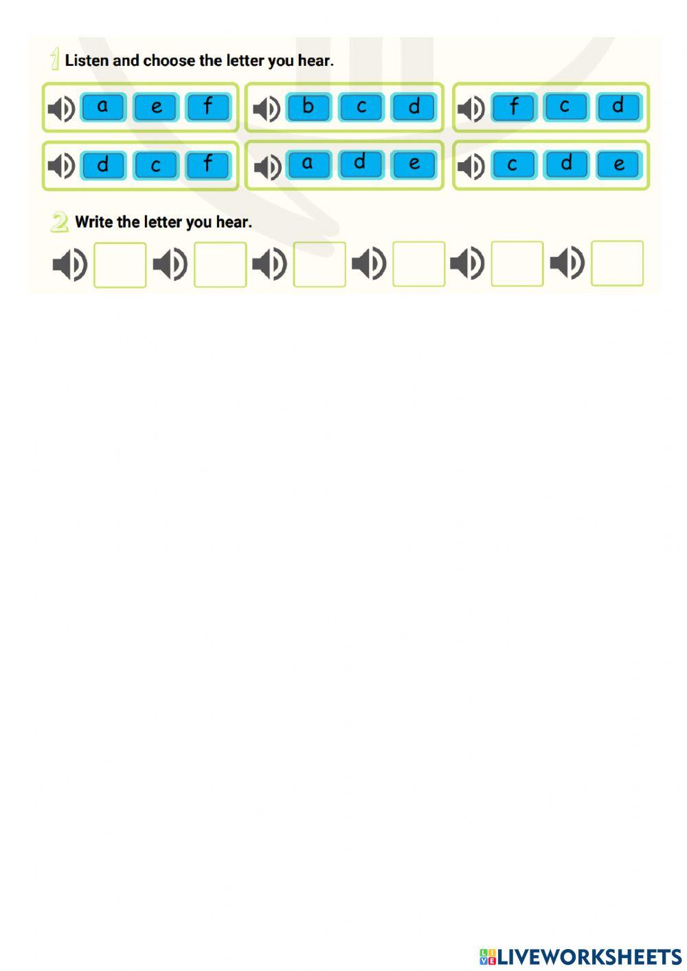 Olga_Khsh | Letters A-F 2156456 | LiveWorksheets