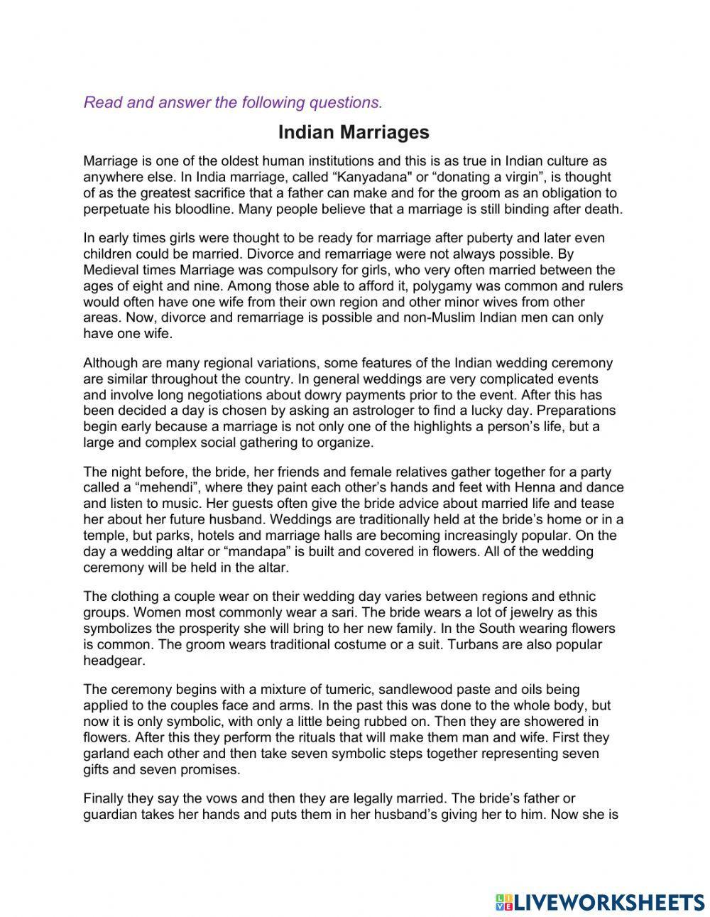 Ielts reading online activity for Intermediate | Live Worksheets