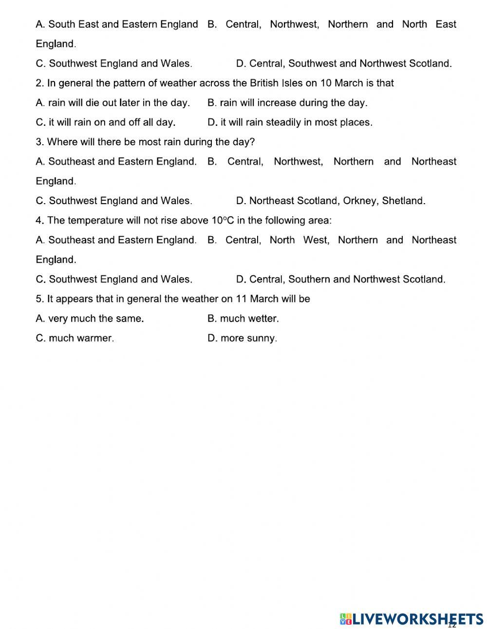 Unit 5-2 interactive worksheet | Live Worksheets