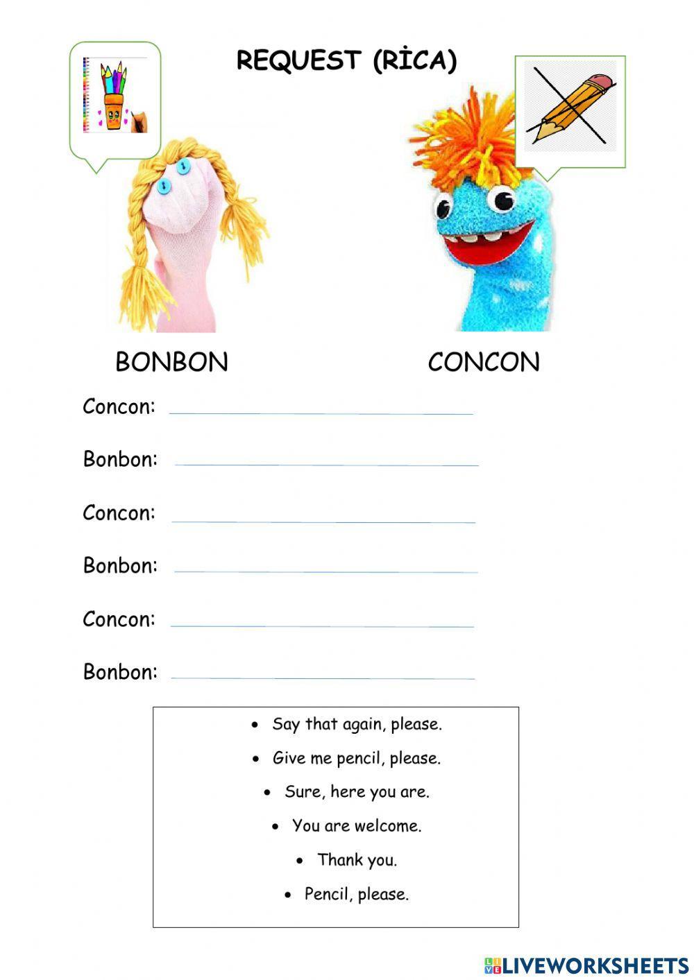 Request | Free Interactive Worksheets | 2158512