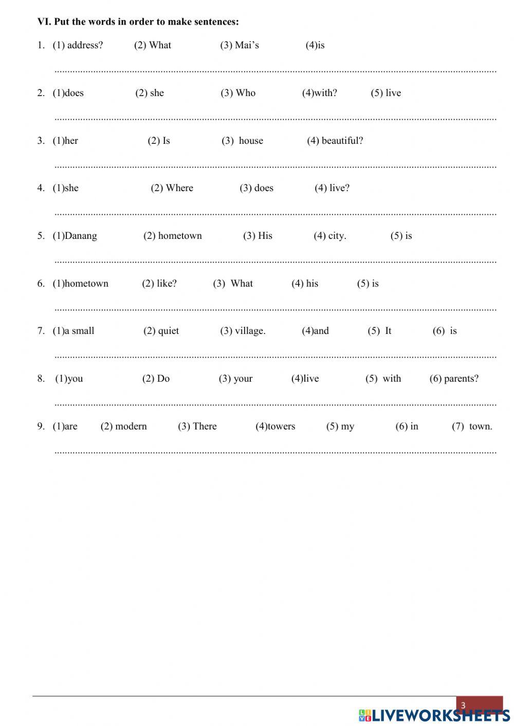 Unit 1- grade 5 2159308 | Lantran85 | Live Worksheets