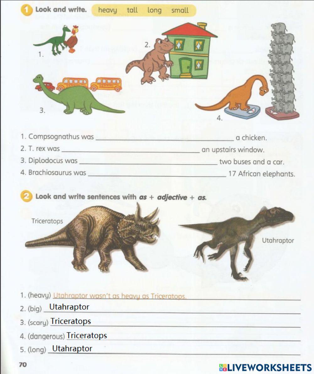 GSP 4 WB - Page 70 worksheet | Live Worksheets