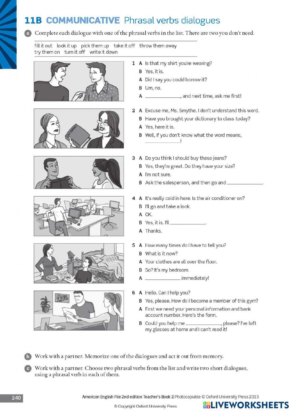 communicative 11 online exercise for | Live Worksheets