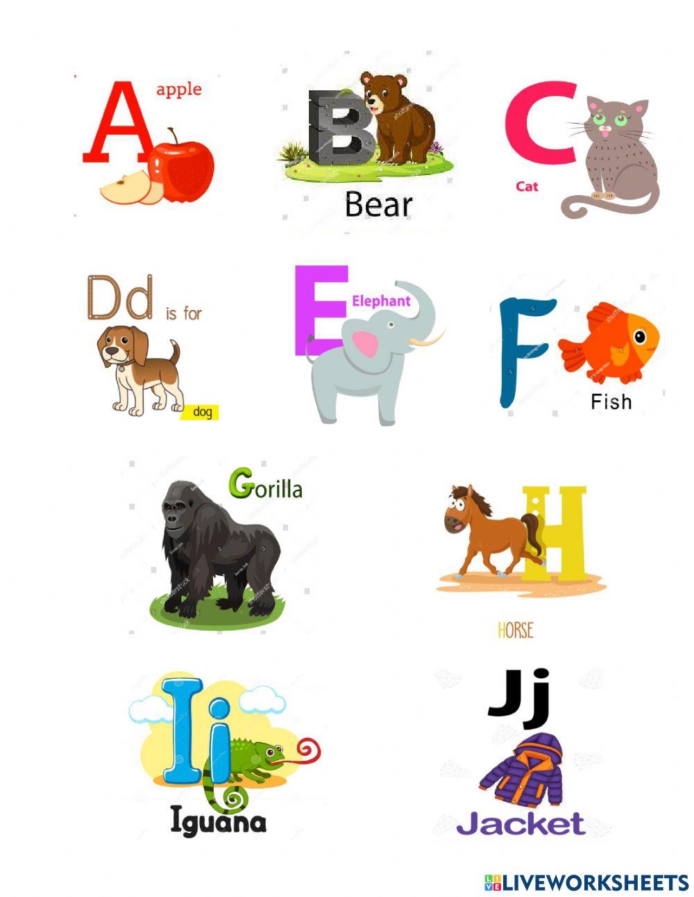 Oxford phonics world 1 activity | Live Worksheets
