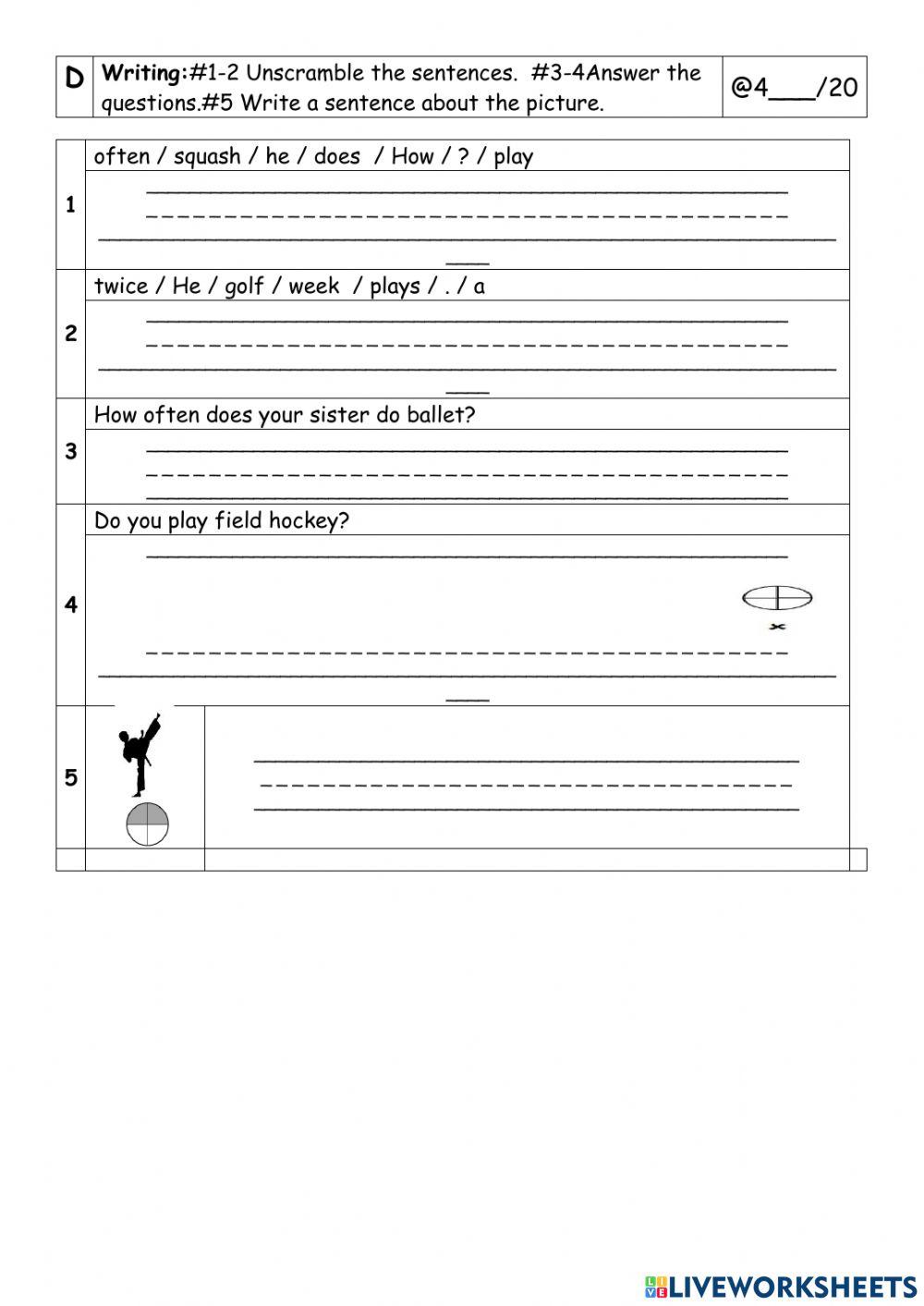 Zhongshan E U4 worksheet | Live Worksheets