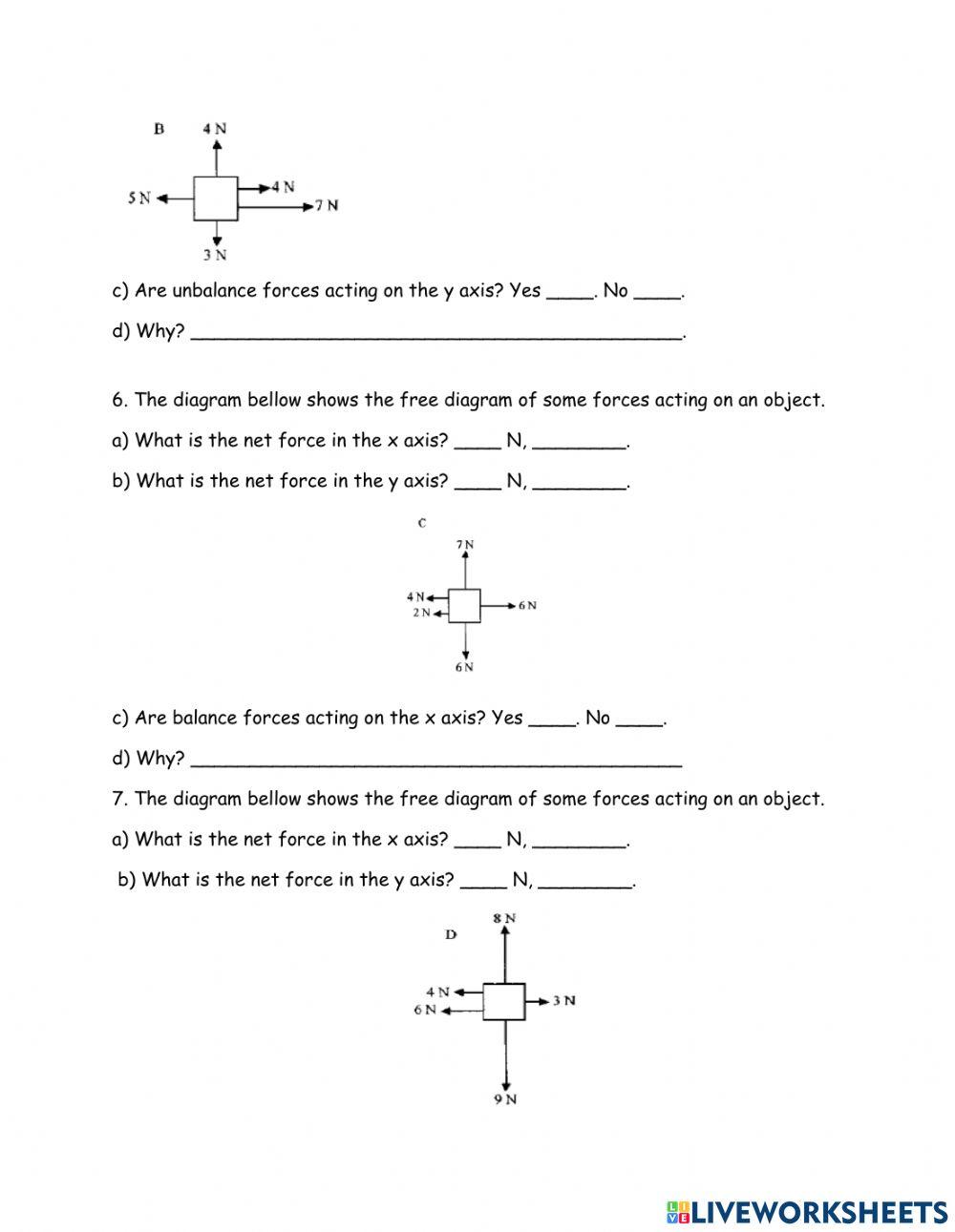 FORCES online exercise for | Live Worksheets