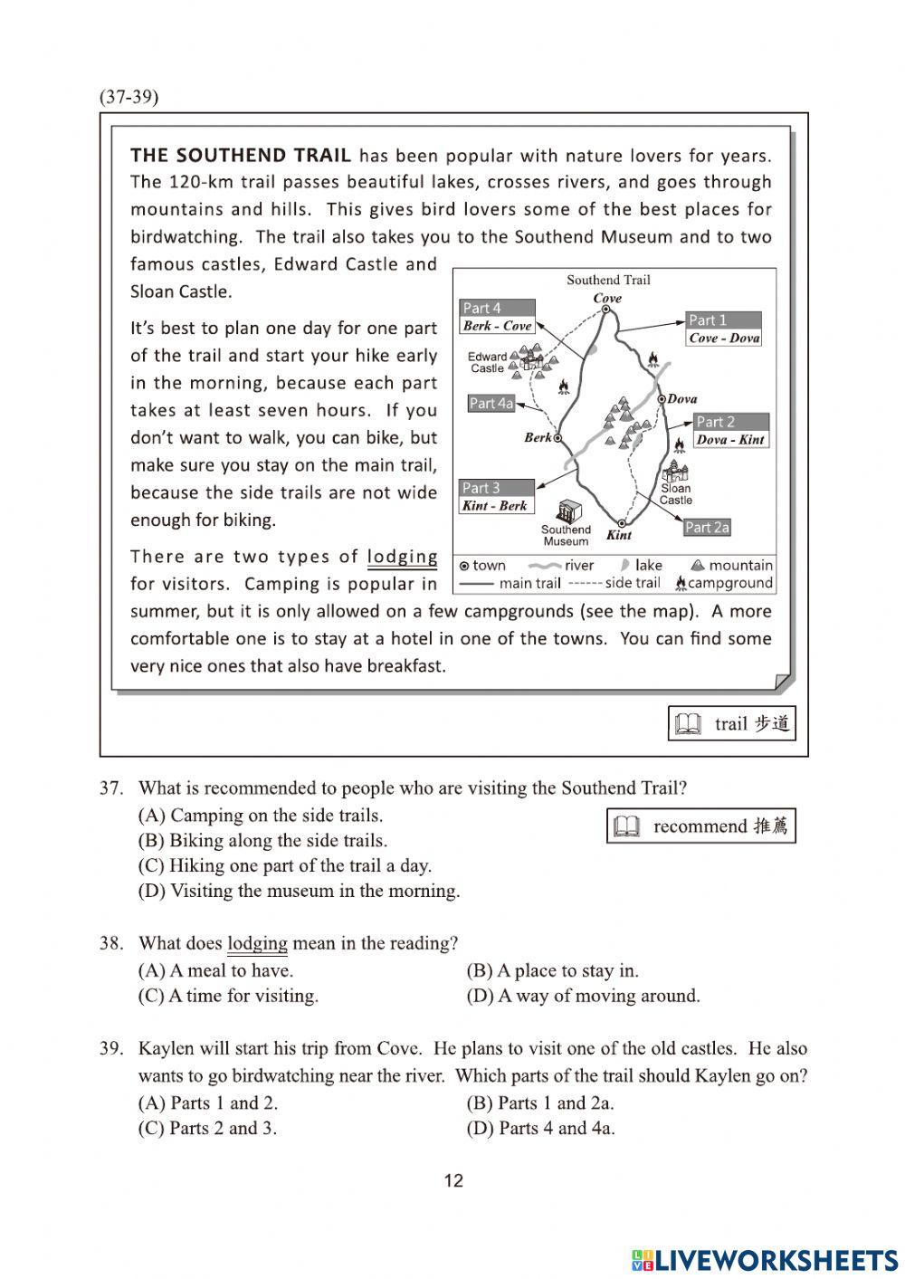 111會-2 worksheet | Live Worksheets