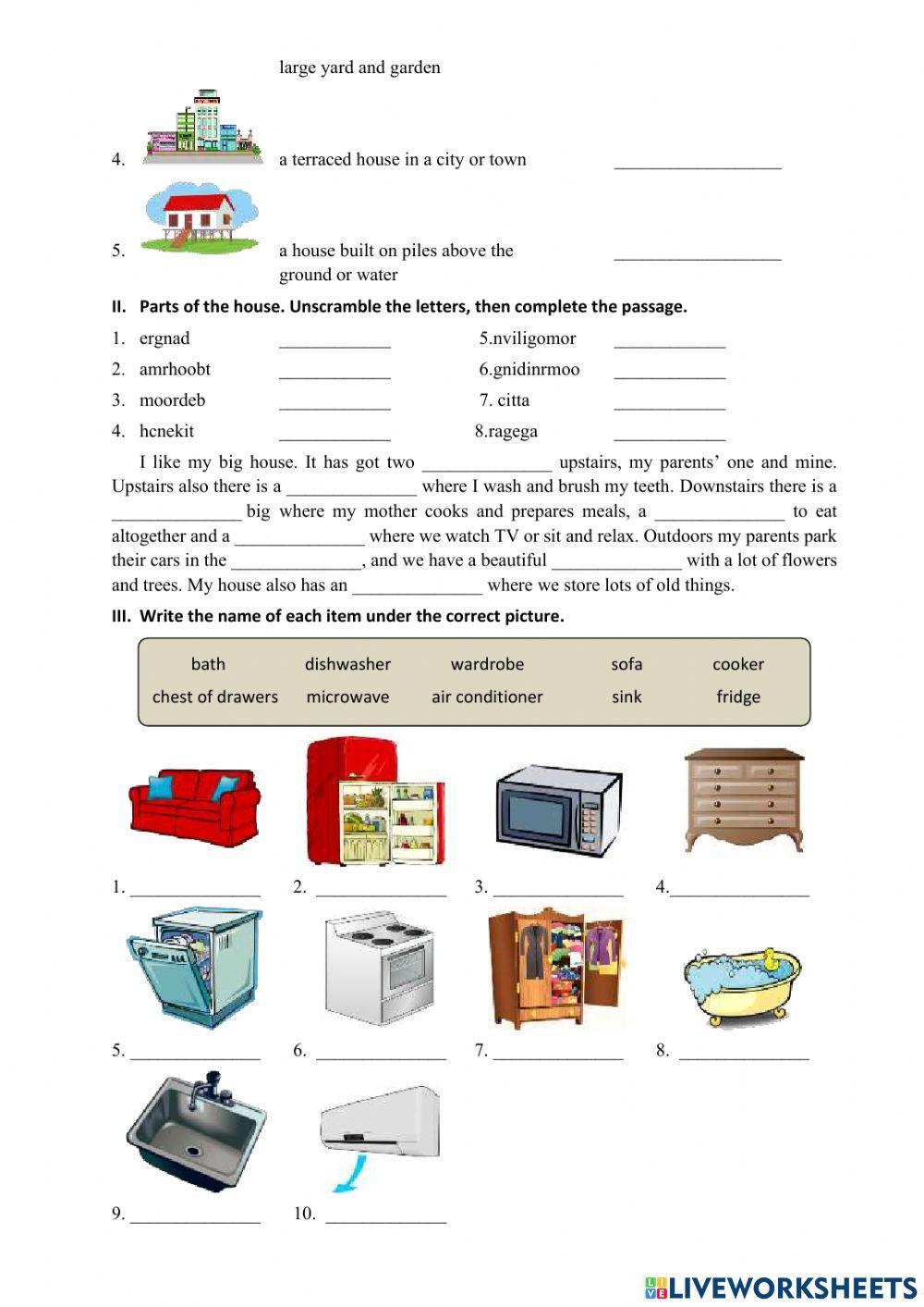 Grade 6 - unit 2 | Free Interactive Worksheets | 2132736