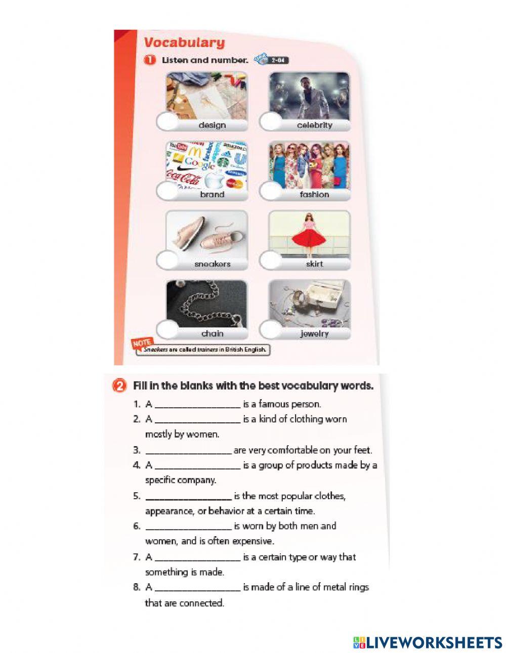 New Frontiers 3 Unit 2 worksheet | Live Worksheets