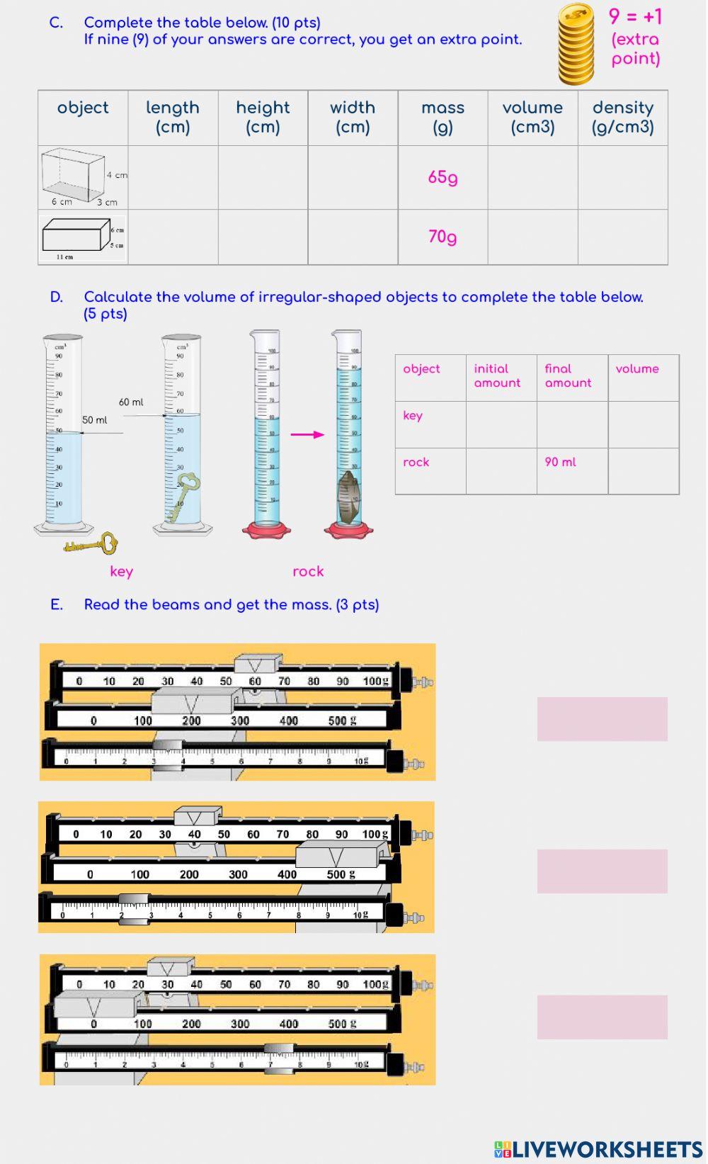 Matter: Measurable Properties Test 3628886 | Jenny