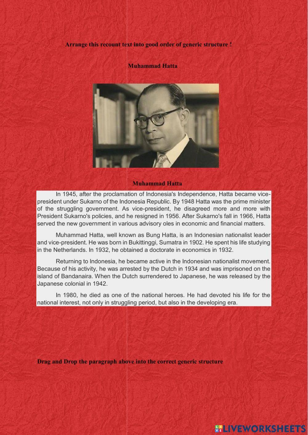 Recount Text Bi… | Free Interactive Worksheets | 2134632