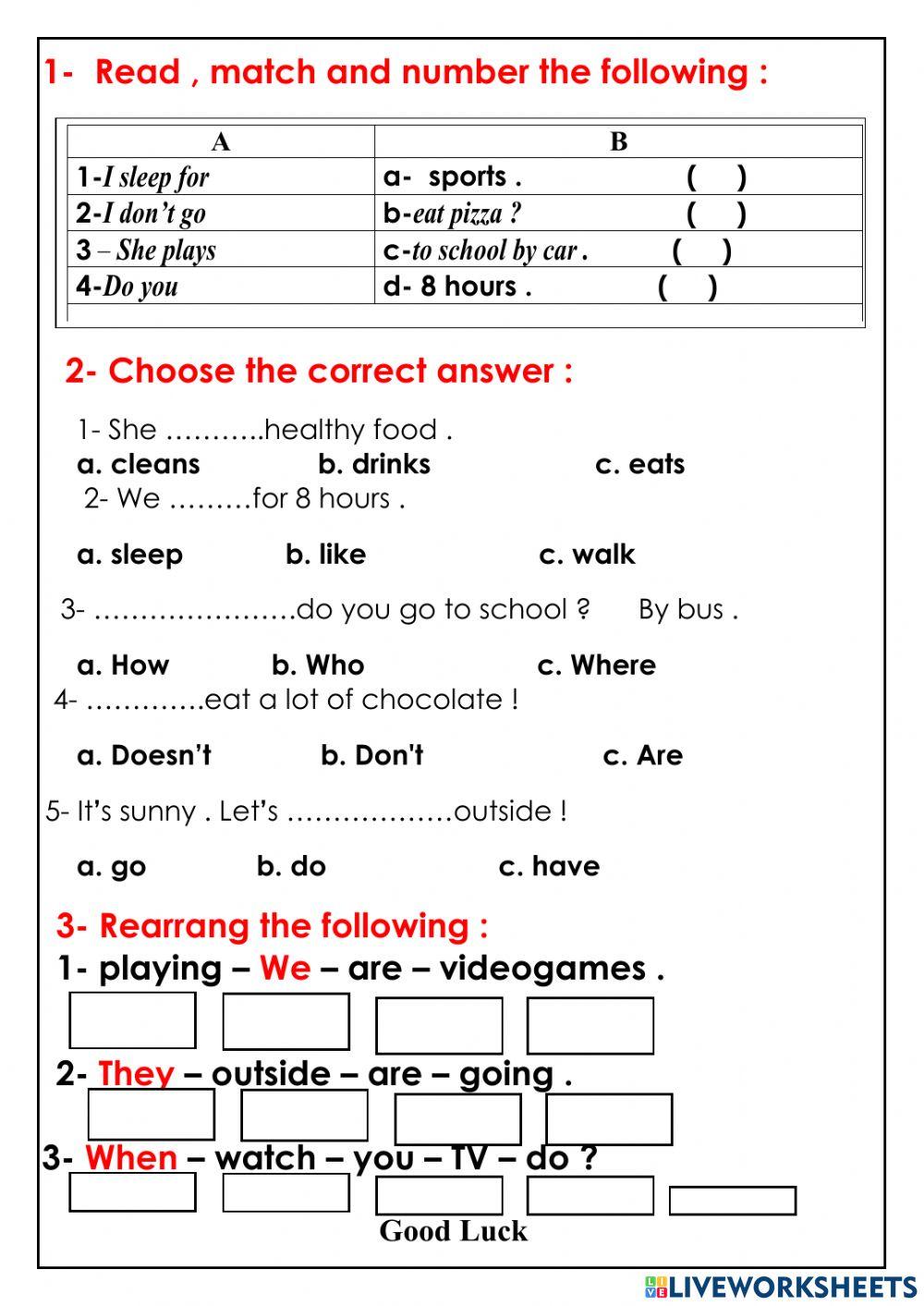 2134713 | Connect 3 Unit 1 Lesson 3 | AhmadHagag