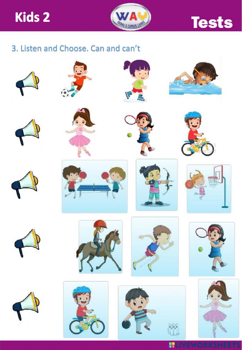 Test kids 2 - 3 semestre 2022 3629069 | Alexsandra S