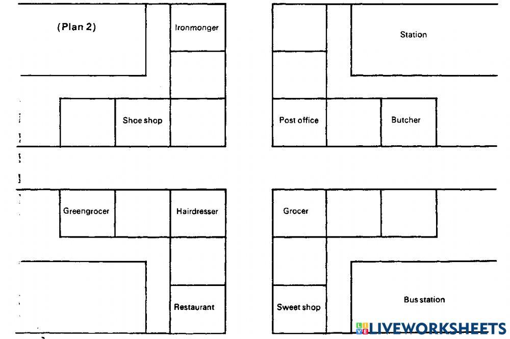 Plan 2 worksheet | Live Worksheets