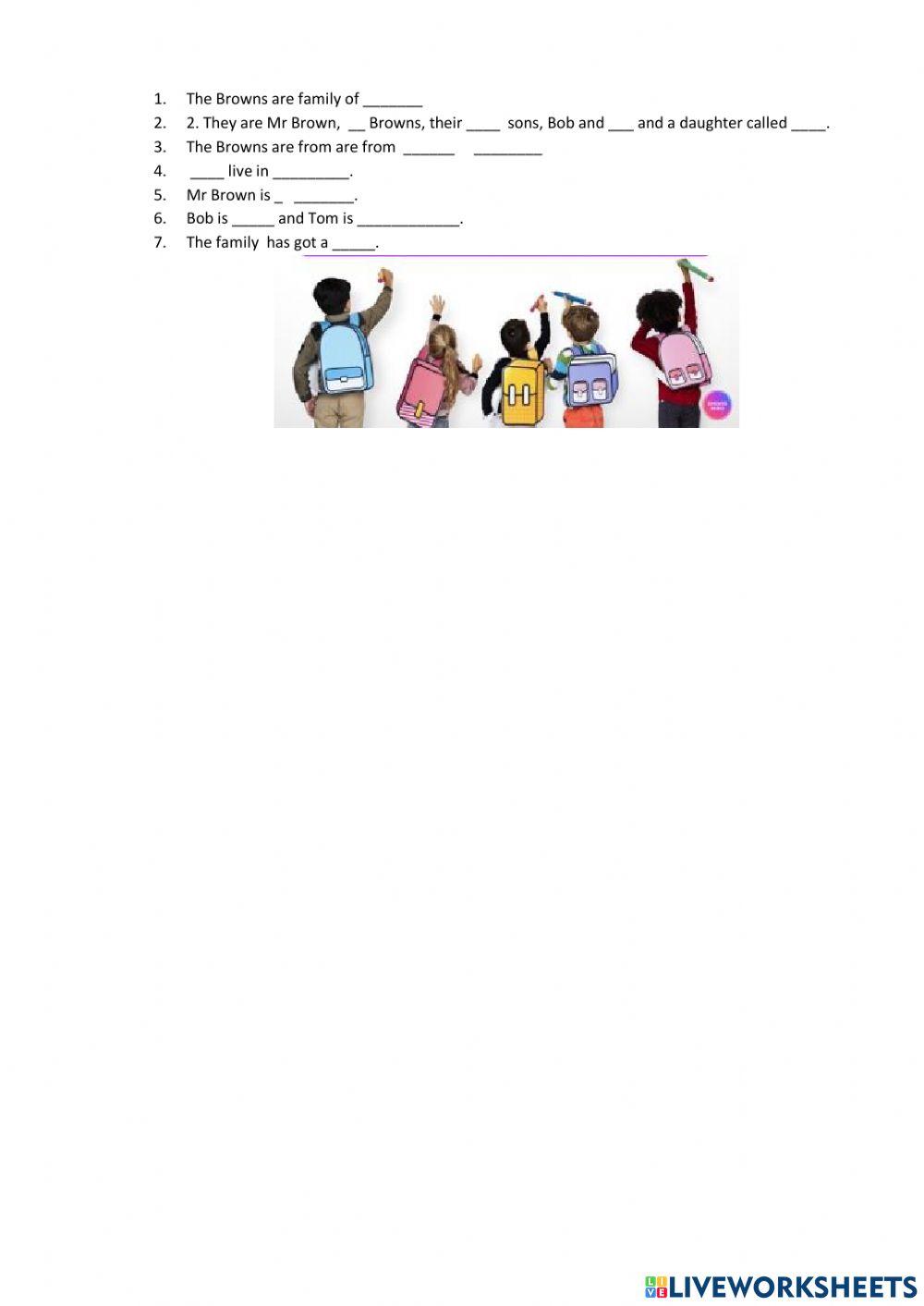 Верещагина 3 worksheet | Live Worksheets