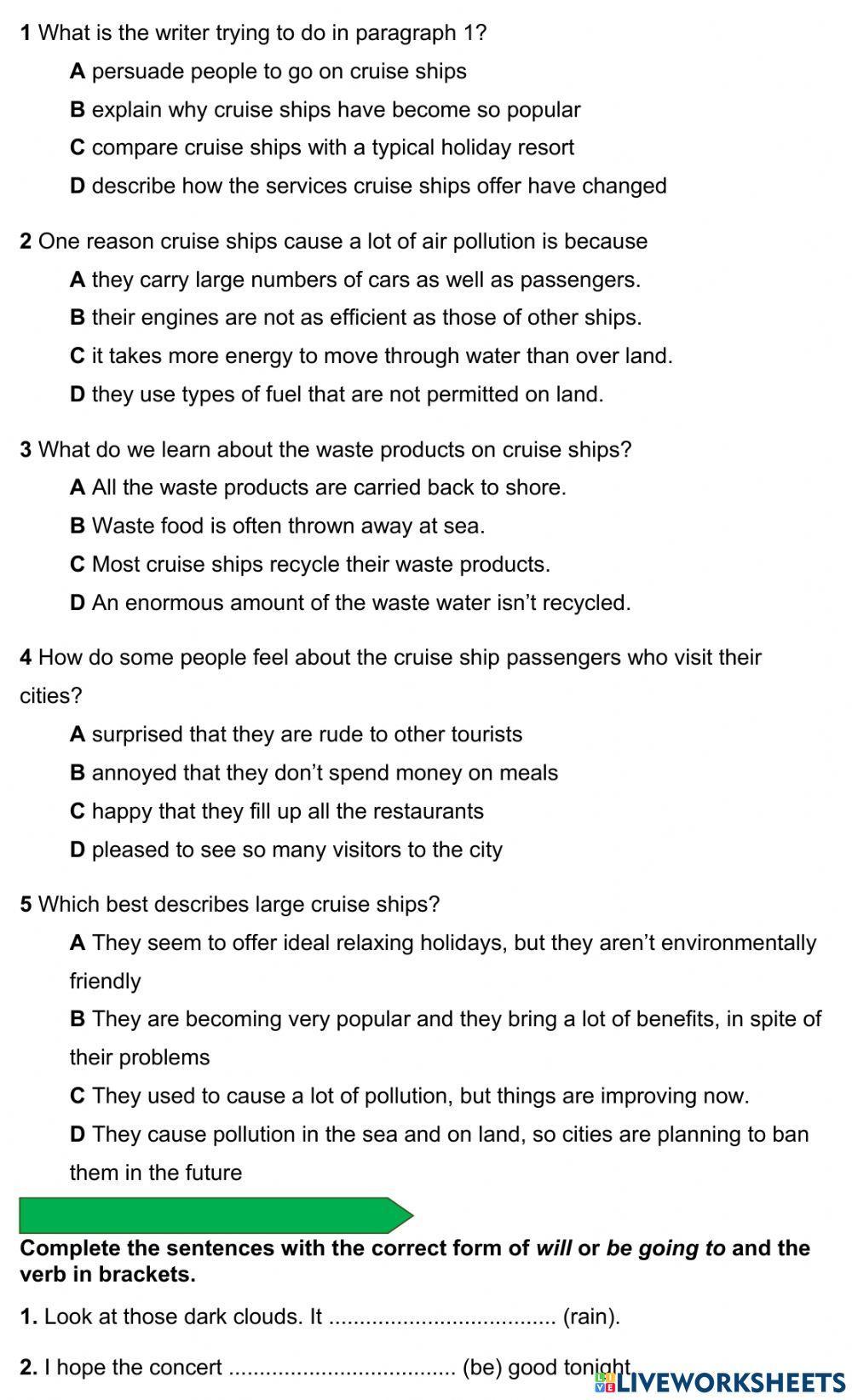 2135200 | EXAM BOOSTER test 2 reading 3 | oscarwilde2021