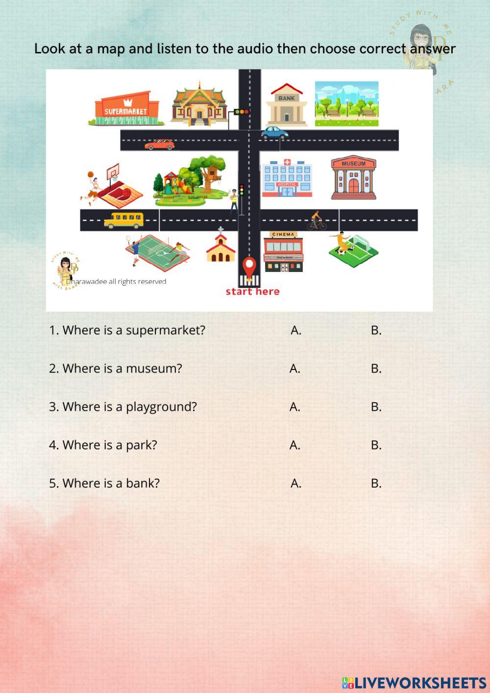 2135450 | Map | Dharawadee | LiveWorksheets