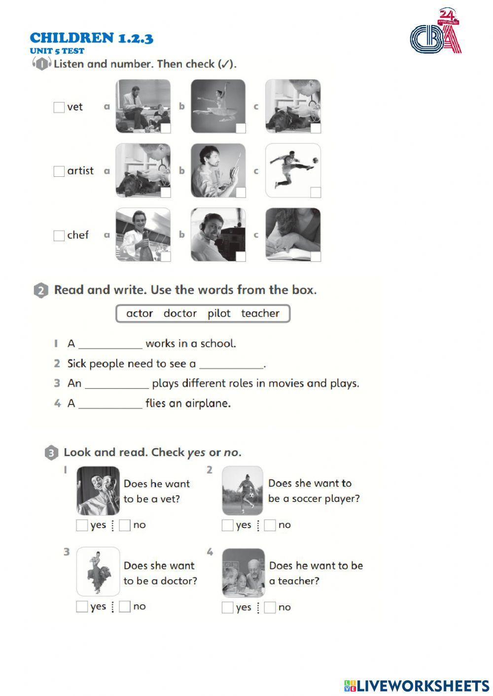 Big English 2 | Free Interactive Worksheets | 2135869