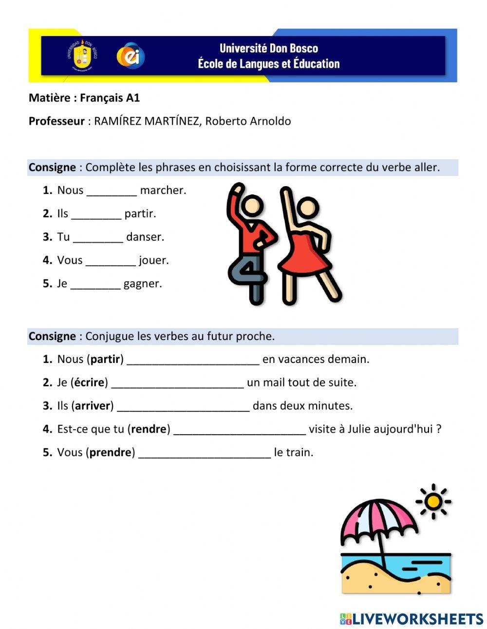 Struture du futur proche - 1 0704 | Roberto Arnoldo