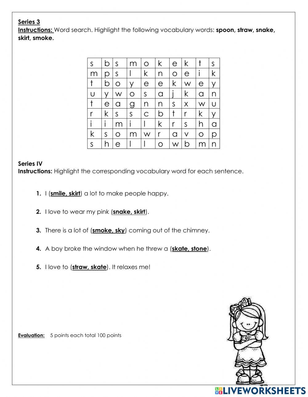 Spelling Lesson 2 - Words beginning with -S- 2136626