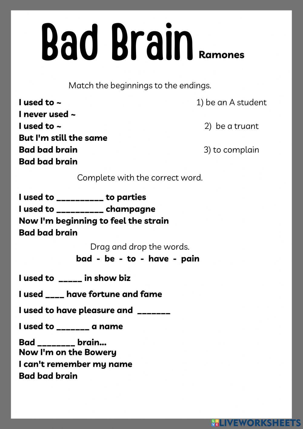 2137585 | Bad Brain | camilamartinezcejas