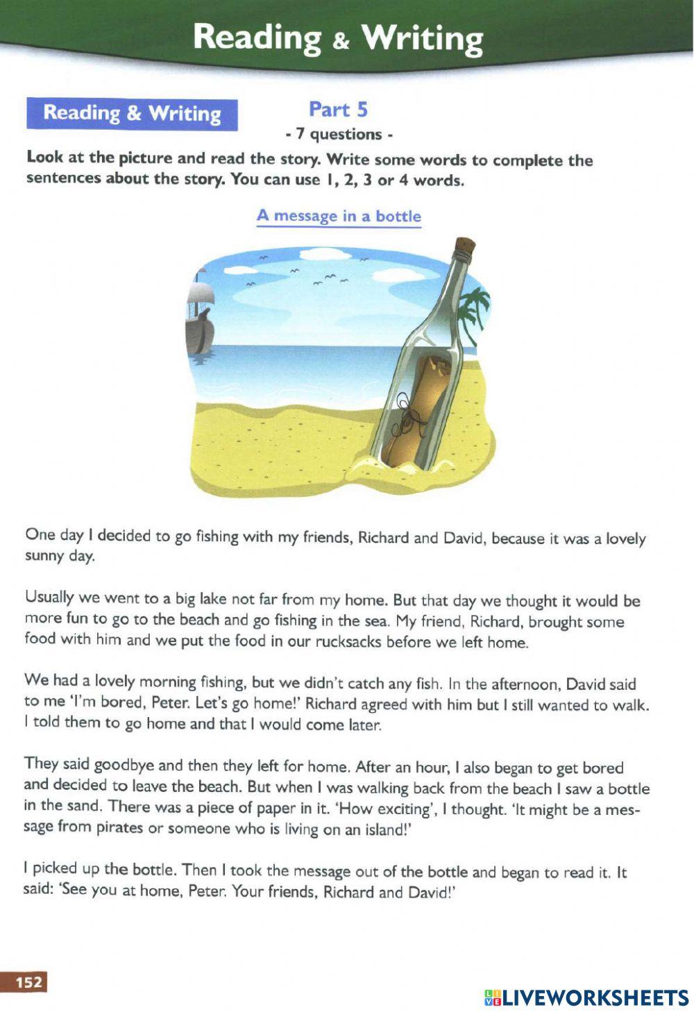 Flyers - readin… | Free Interactive Worksheets | 5374522