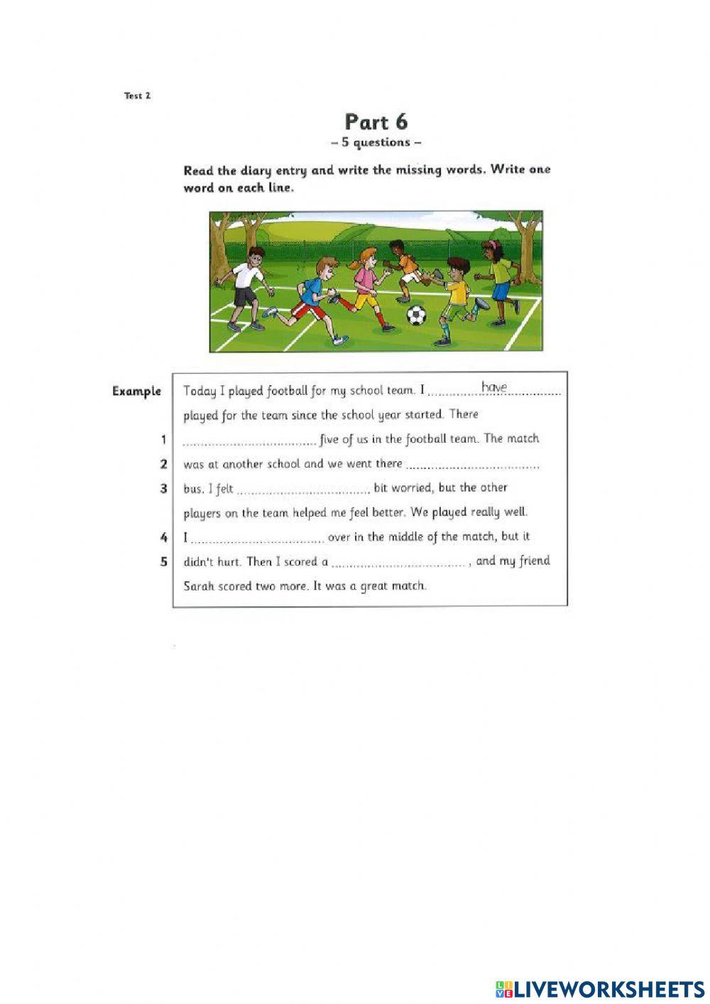 Flyers Reading … | Free Interactive Worksheets | 3965152