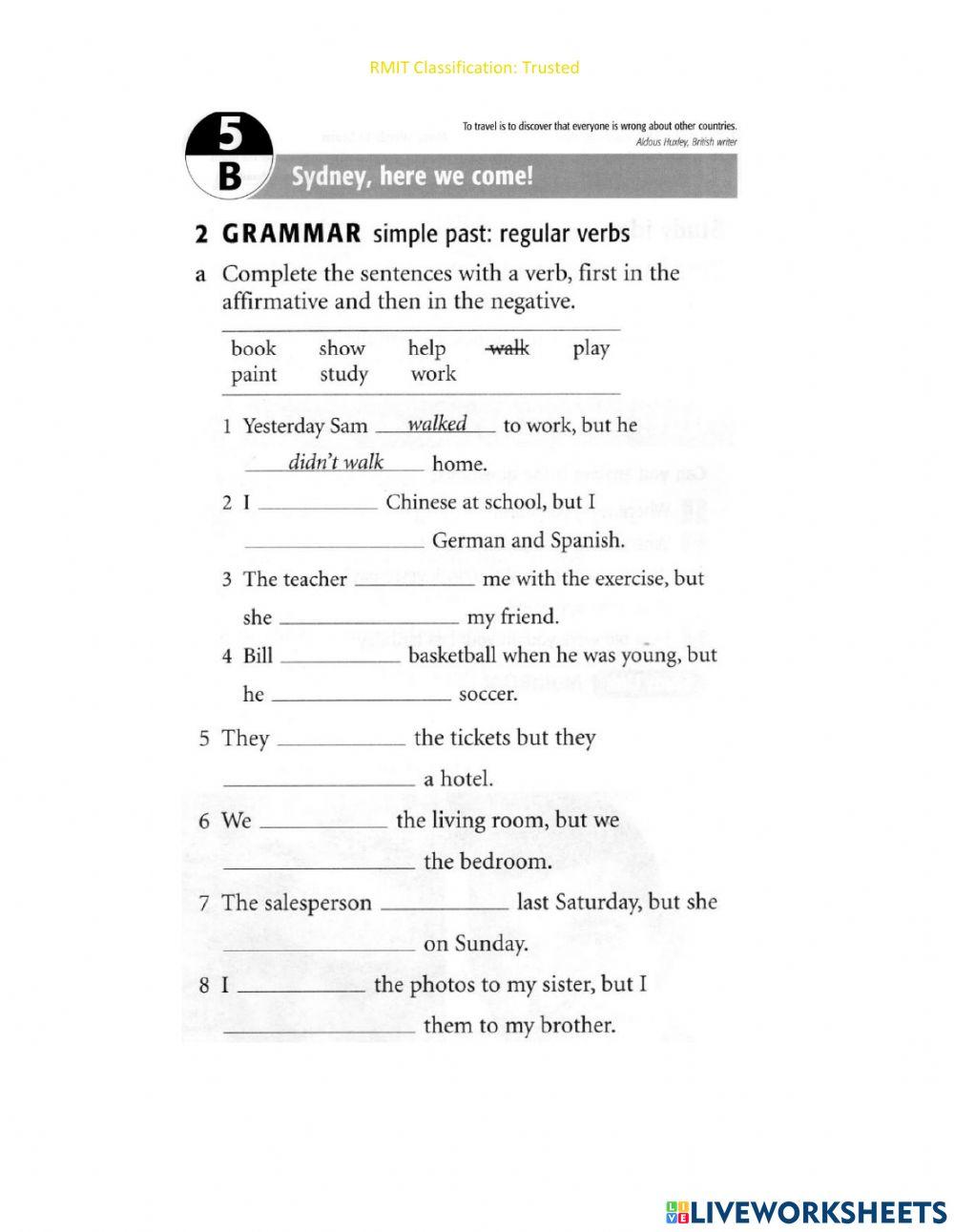 5B Elementary interactive worksheet | Live Worksheets